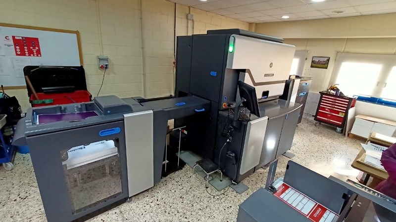 HP Indigo 7600 upgrated to 7800 | pressXchange