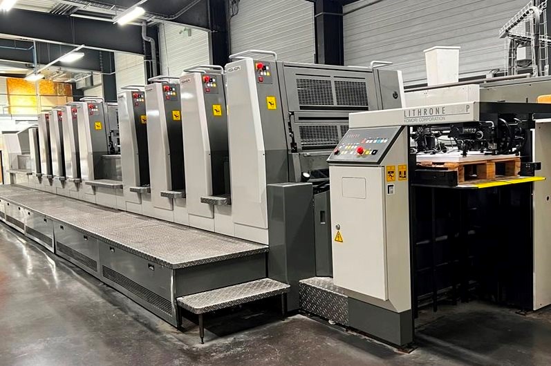 Komori Lithrone LS-829P+LX2 | pressXchange