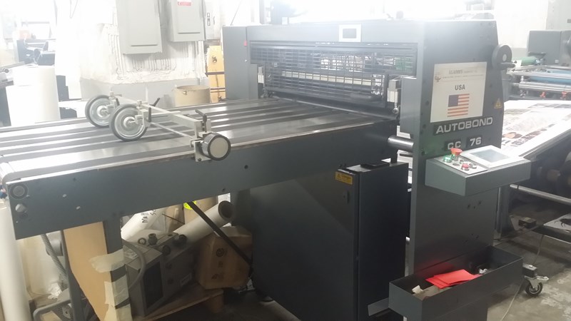 Autobond Mini 76 SD TPEM Friction Fed Thermal Film Laminator | pressXchange
