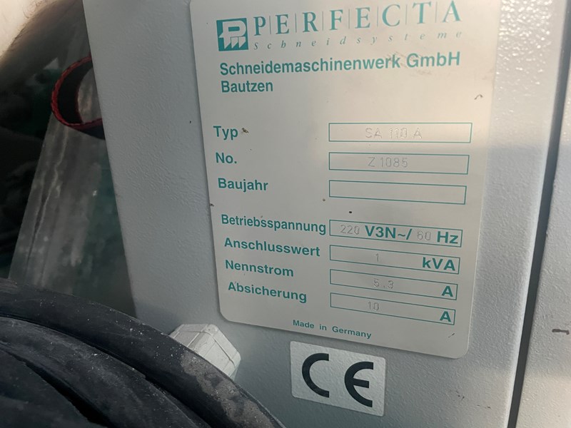 Perfecta SA 110A | pressXchange
