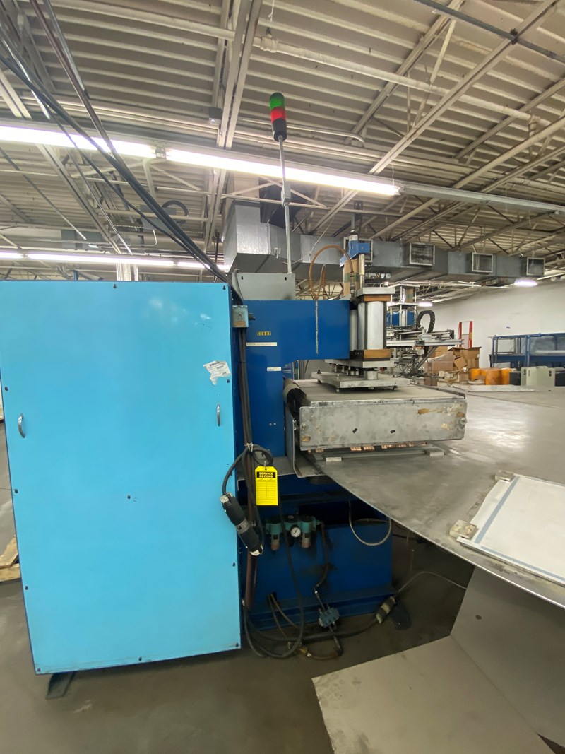 Hall Dielectric 10 Station RF Turntable with FS-15A Sealers | pressXchange