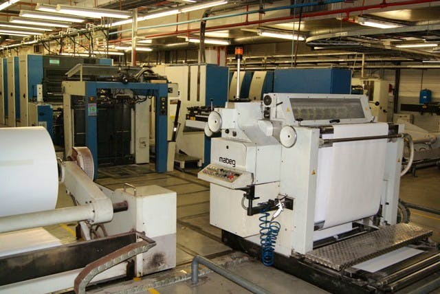 Mabeg RB-70 roll to sheet feeder | pressXchange
