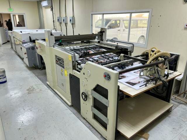 Sakurai SC-102AII with Natgraph UV | pressXchange