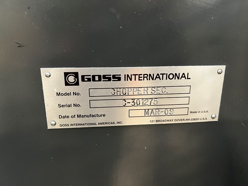 2009 Goss Sunday 4000 | pressXchange