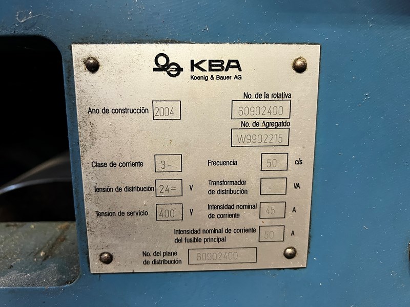 2004 KBA Compacta 618 | pressXchange