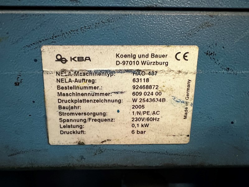 2004 KBA Compacta 618 | pressXchange
