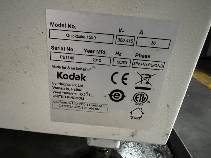 2013 Kodak VLF | pressXchange