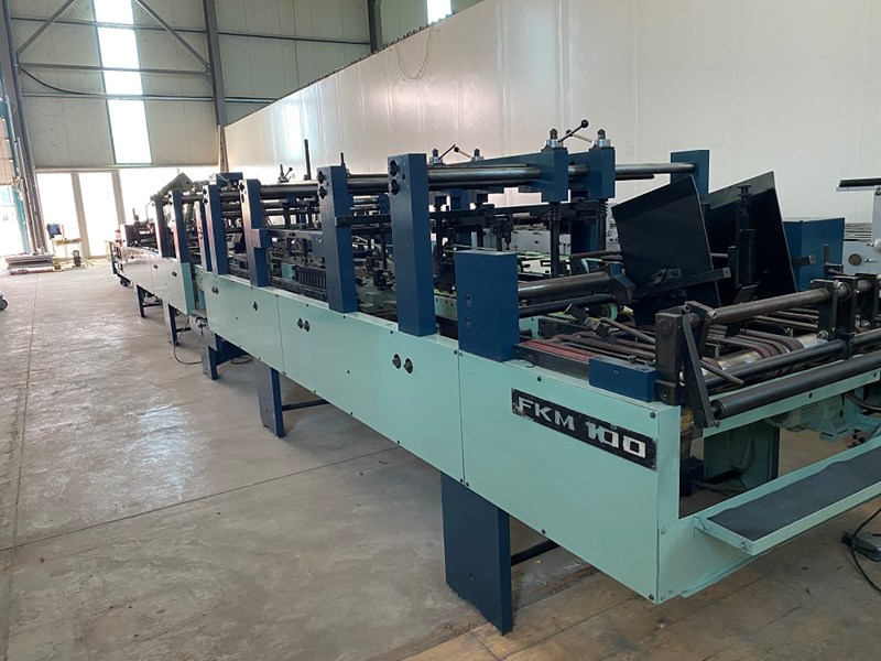 KAMA FKM 100-2 with glue disks & spray gun system / 13.000 EU FOB ...