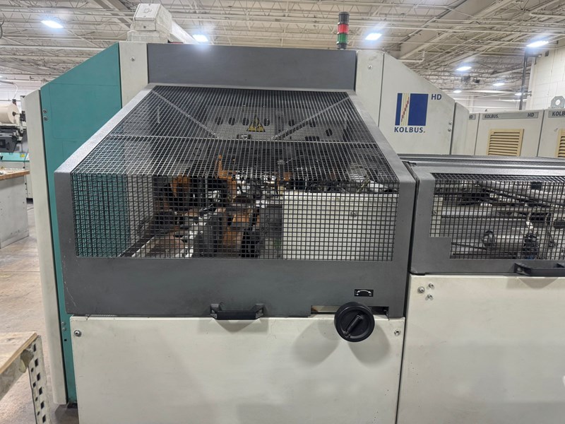 Kolbus BF 527+FE 604 casing in line | pressXchange