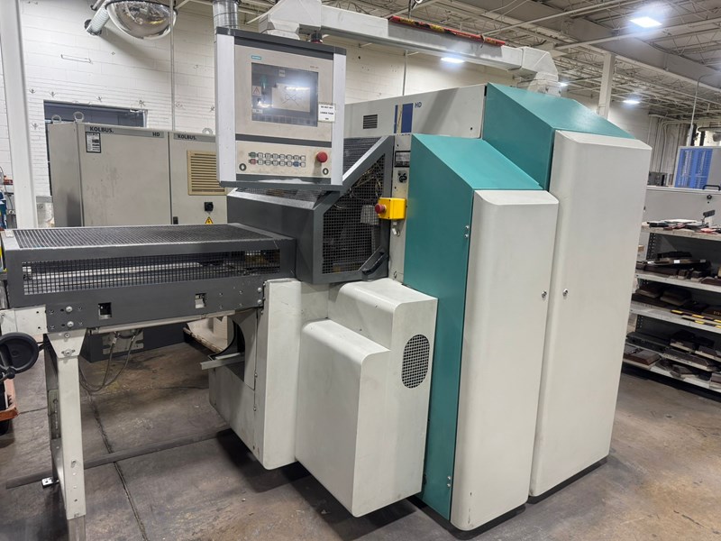 Kolbus casing-in line BF 527 + FE 604 | pressXchange