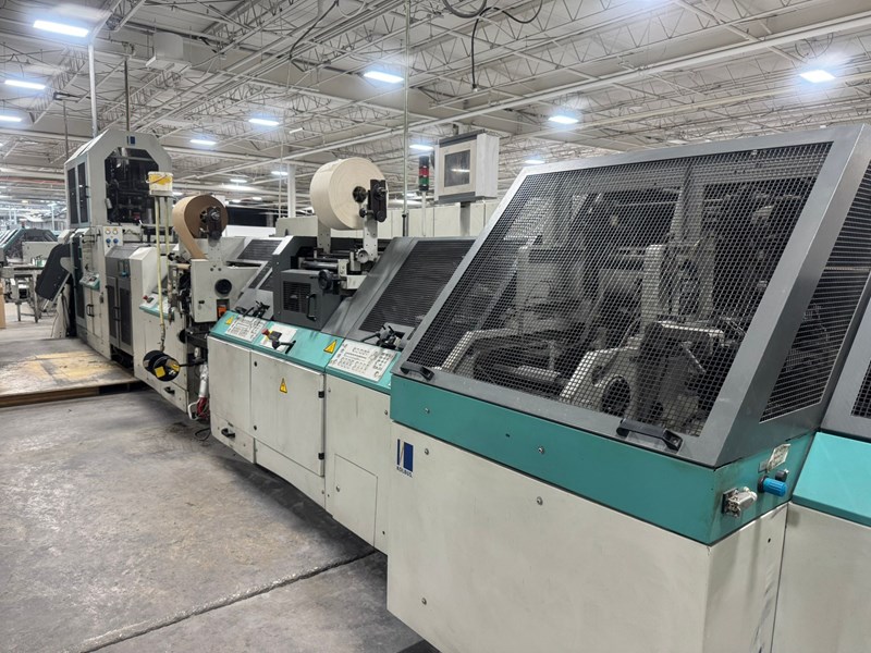 Kolbus BF 527+FE 604 casing in line | pressXchange