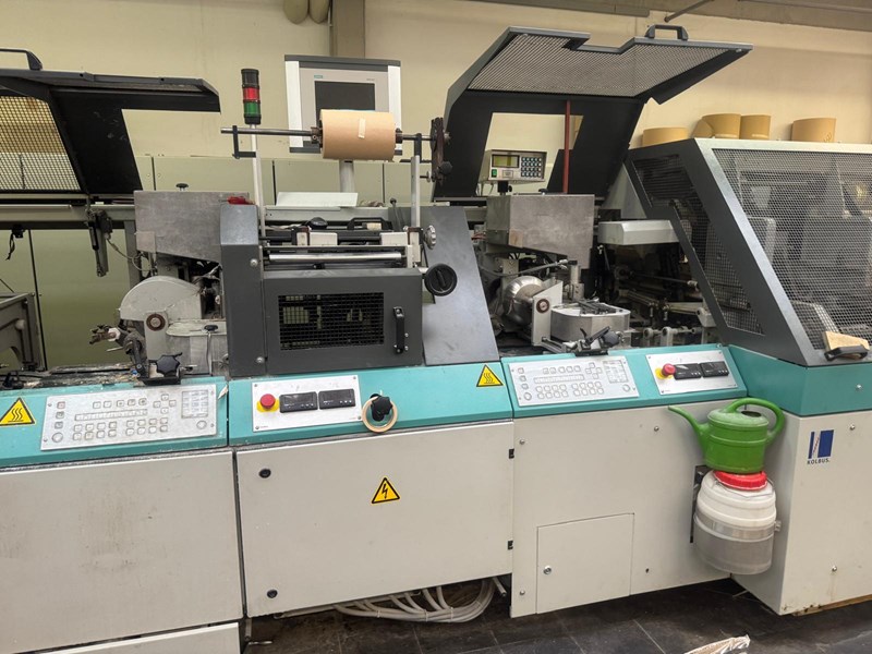 Kolbus BF 527+ FE 604 casing in line | pressXchange