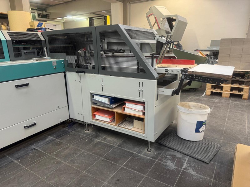 Kolbus BF 527+ FE 604 casing in line | pressXchange