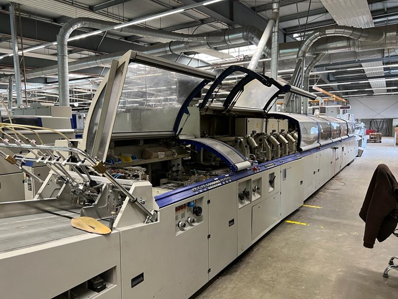 Kolbus perfect binding line KM 412.E | pressXchange