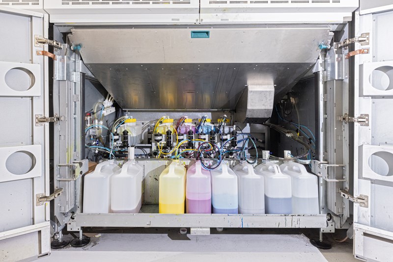 Canon ProStream 1800 & Hunkeler Roll to Sheet Line | pressXchange