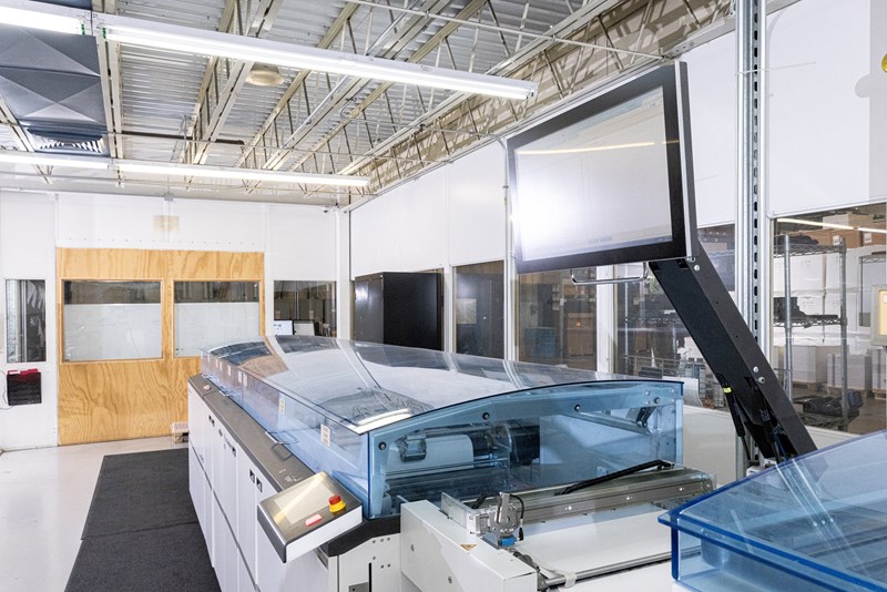 Canon ProStream 1800 & Hunkeler Roll to Sheet Line | pressXchange