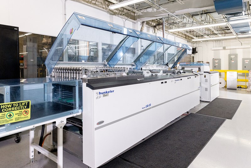 Canon ProStream 1800 & Hunkeler Roll to Sheet Line | pressXchange