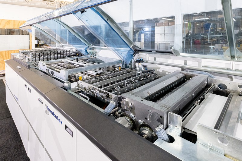 Canon ProStream 1800 & Hunkeler Roll to Sheet Line | pressXchange
