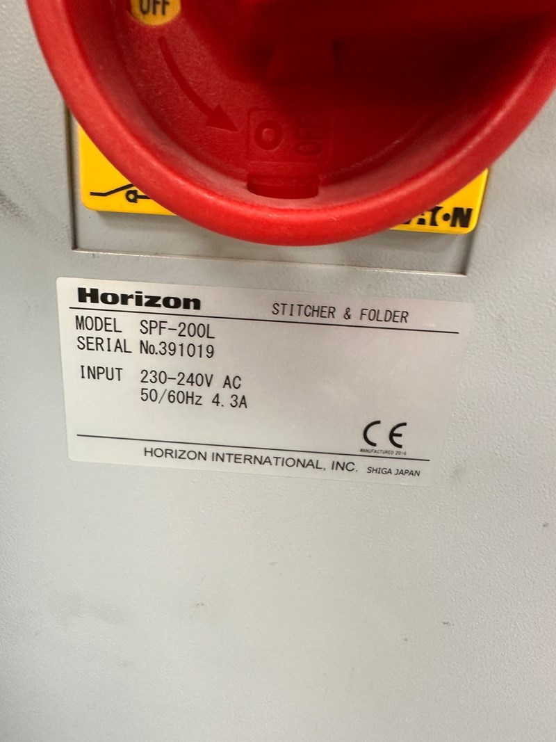 Horizon SPF 200L + VAC1000A +AC400+CR400+HOF400 | pressXchange