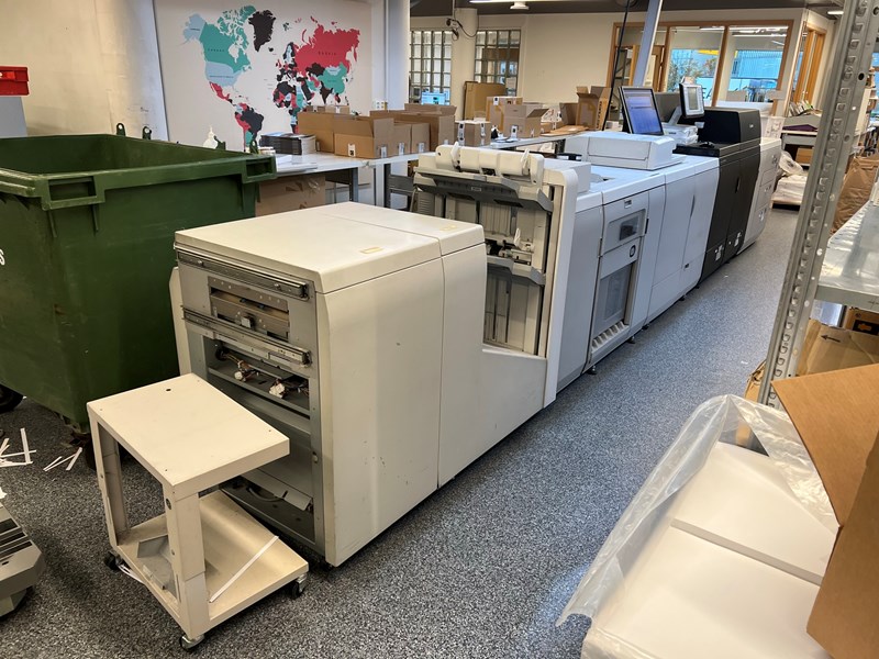 Canon ImagePress C10000VP with ThreeKnife Trimmer | pressXchange