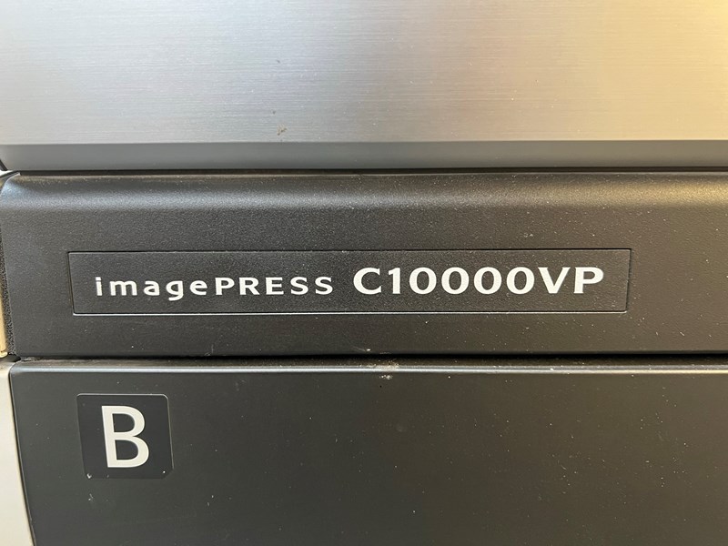 Canon ImagePress C10000VP with ThreeKnife Trimmer | pressXchange