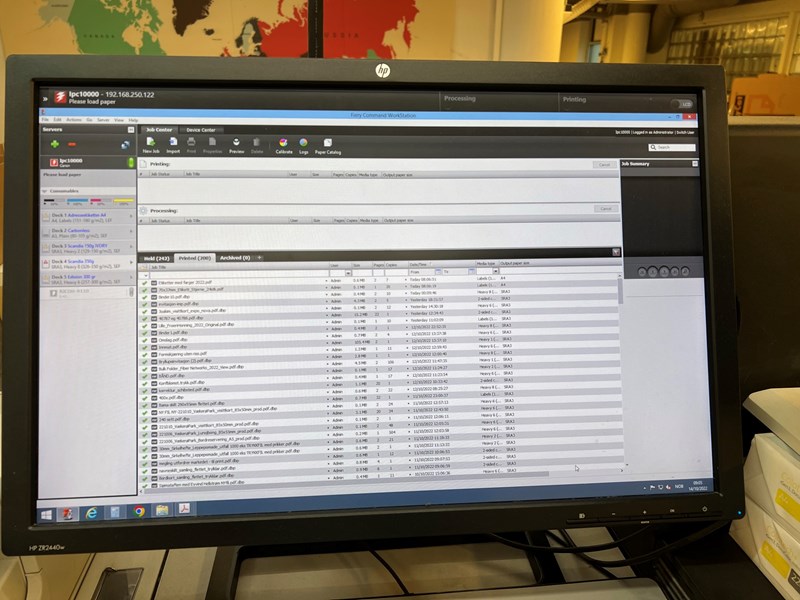 Canon ImagePress C10000VP with ThreeKnife Trimmer | pressXchange