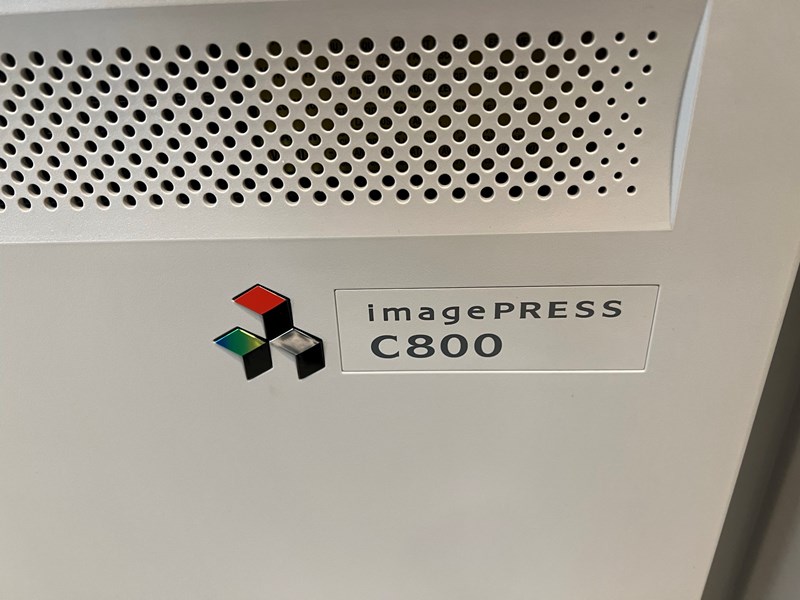 Canon ImagePress C800 with Tree-Knife Trimmer and Square Fold ...