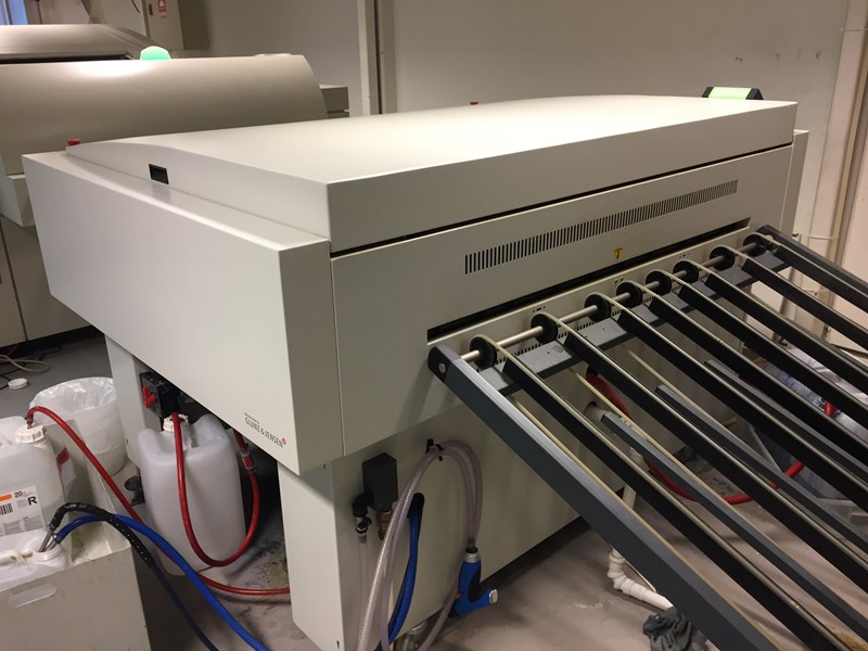 Glunz & Jensen Quarz Supreme 125 Thermal plate processor Glunz & Jensen Quarz Supreme 125 Thermal plate processor