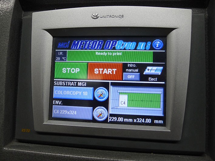 MGI Meteor DP8700 XL Paper / Plastic | pressXchange