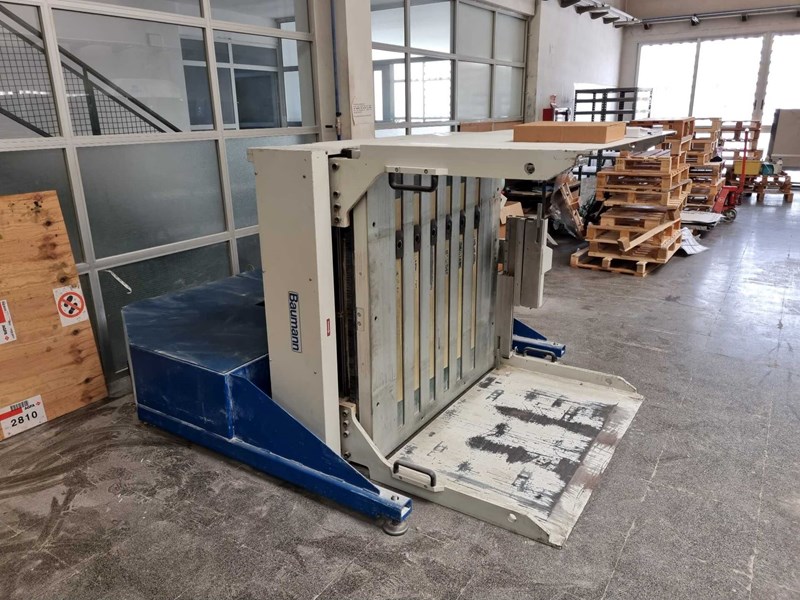 BAUMANN BSW3 1000 LV Pallet Turning Station | pressXchange