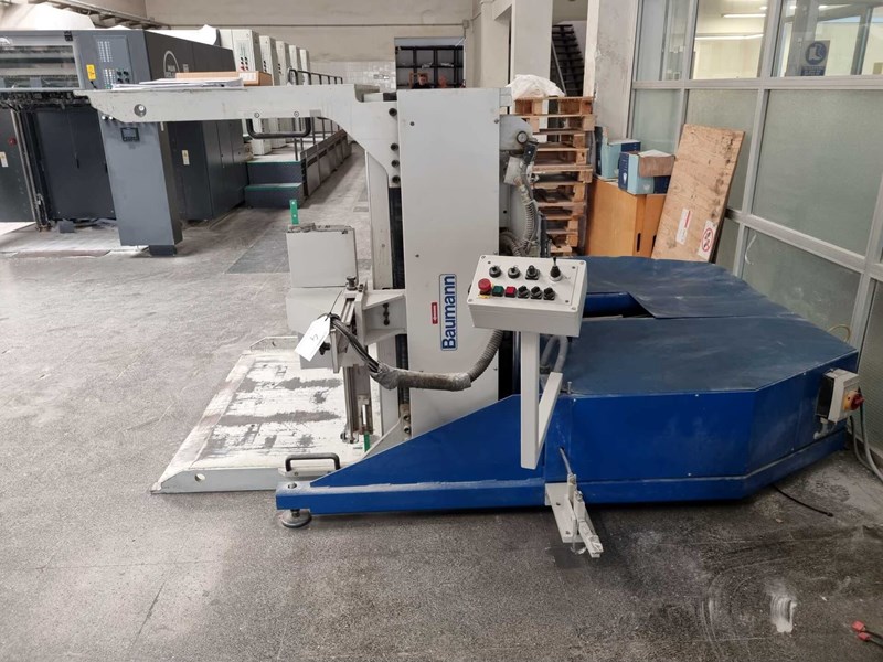 BAUMANN BSW3 1000 LV Pallet Turning Station | pressXchange