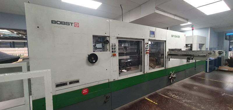 Bobst SP 104 ER - Automatic Die Cutter | pressXchange