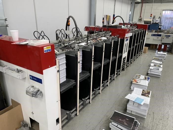 Col-Tec 12 Station Horizontal collator | pressXchange
