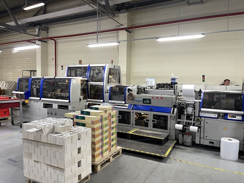 Kolbus BF 511 hard cover book production line | pressXchange