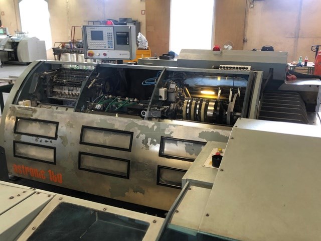 Meccanotecnica Aster Multiplex Plus gathering and sewing line | pressXchange