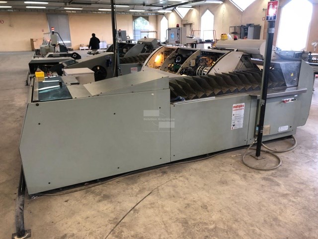 Meccanotecnica Aster Multiplex Plus gathering and sewing line | pressXchange