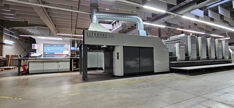 Komori Lithrone GL 540 + C | pressXchange
