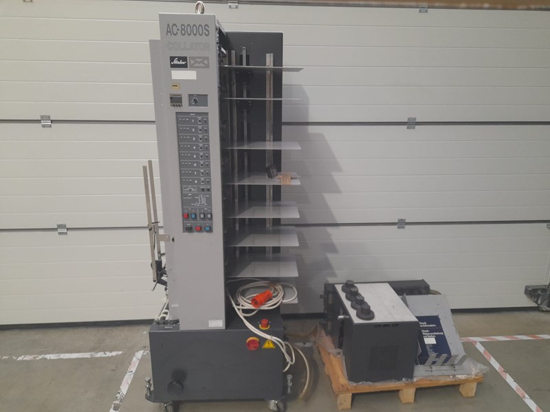 Horizon AC-8000 S | collator | 8 stations | pressXchange
