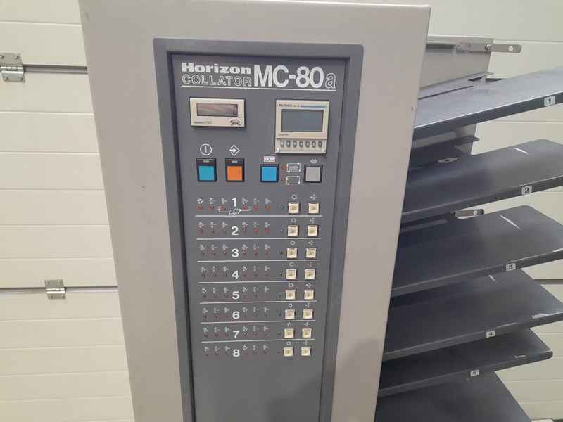 Horizon MC-80 a | collator | 8 stations | 1996 | pressXchange