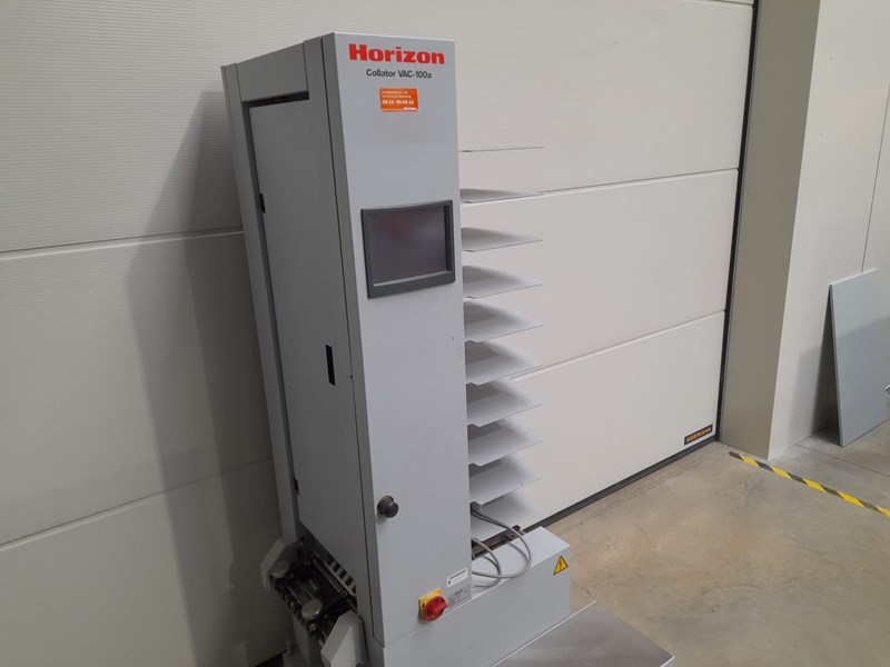 Horizon VAC-100 a | collator | 10 stations | 2007 | pressXchange