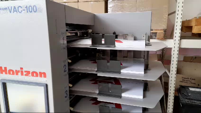 Horizon VAC-100 a | collator | 10 stations | 2000 | 1.8 mio | pressXchange