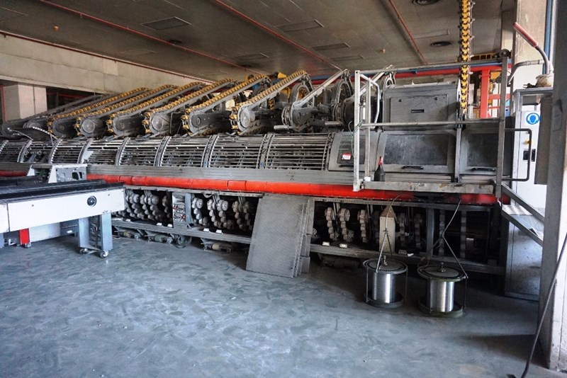 Ferag Type MID-HL-GEH-D-SHT6, 10 Unit Revolver type High Speed Saddle ...