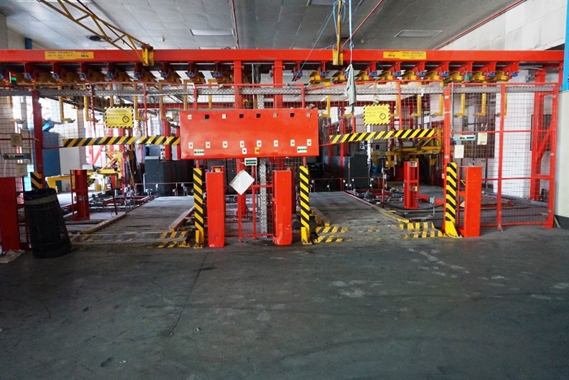 Ferag Type MID-HL-GEH-D-SHT6, 10 Unit Revolver type High Speed Saddle ...