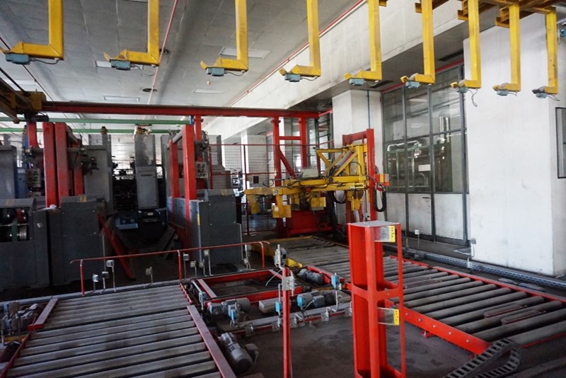 Ferag Type MID-HL-GEH-D-SHT6, 10 Unit Revolver type High Speed Saddle ...