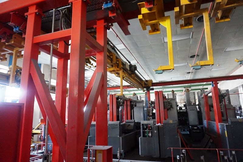 Ferag Type MID-HL-GEH-D-SHT6, 10 Unit Revolver type High Speed Saddle ...