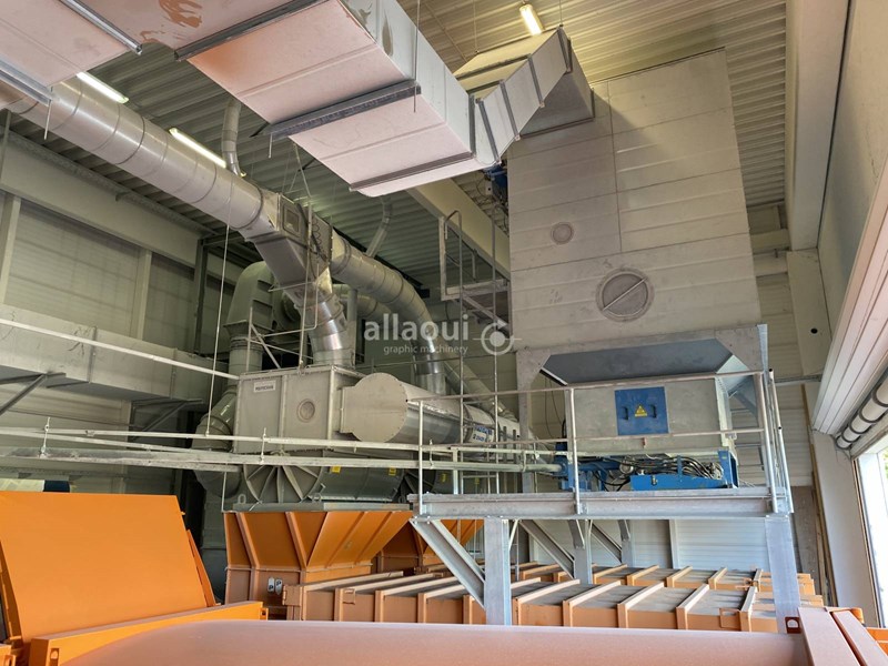 Höcker Polytechnik Papierabsaugung / Paper Extraction System | pressXchange