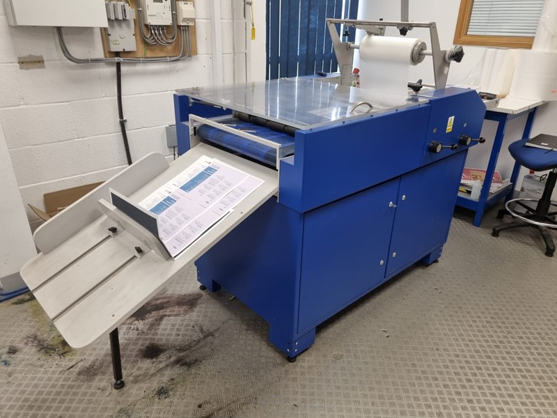 D&K PEGASUS Semi automated Laminator | pressXchange