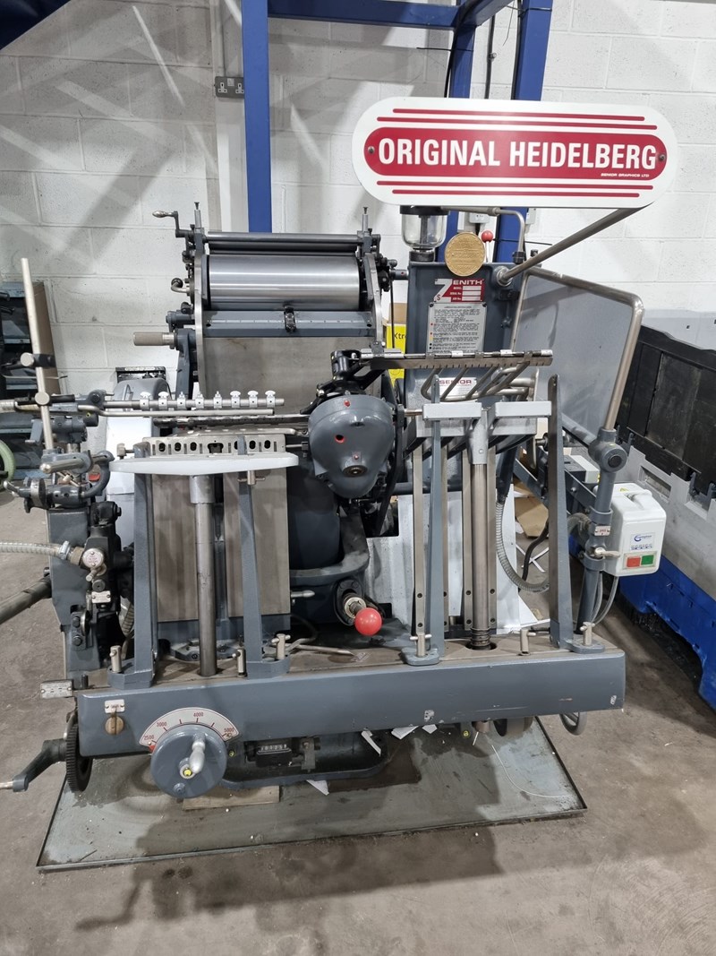 Used Heidelberg 10 x 15 Platen | pressXchange