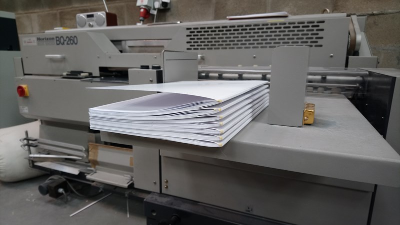 Horizon BQ 260 Adhesive Binder | pressXchange
