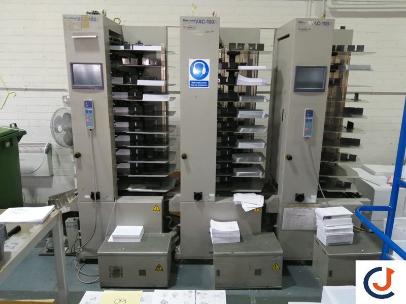 Horizon VAC-100 TRIPLE TOWER COLLATING SYSTEM | pressXchange